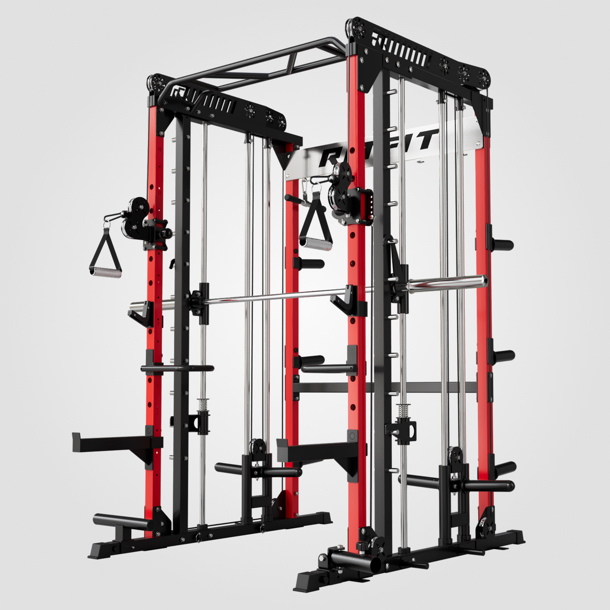 RitFit M1 PRO Multi-Functional Smith Machine with Cable Crossover Syst