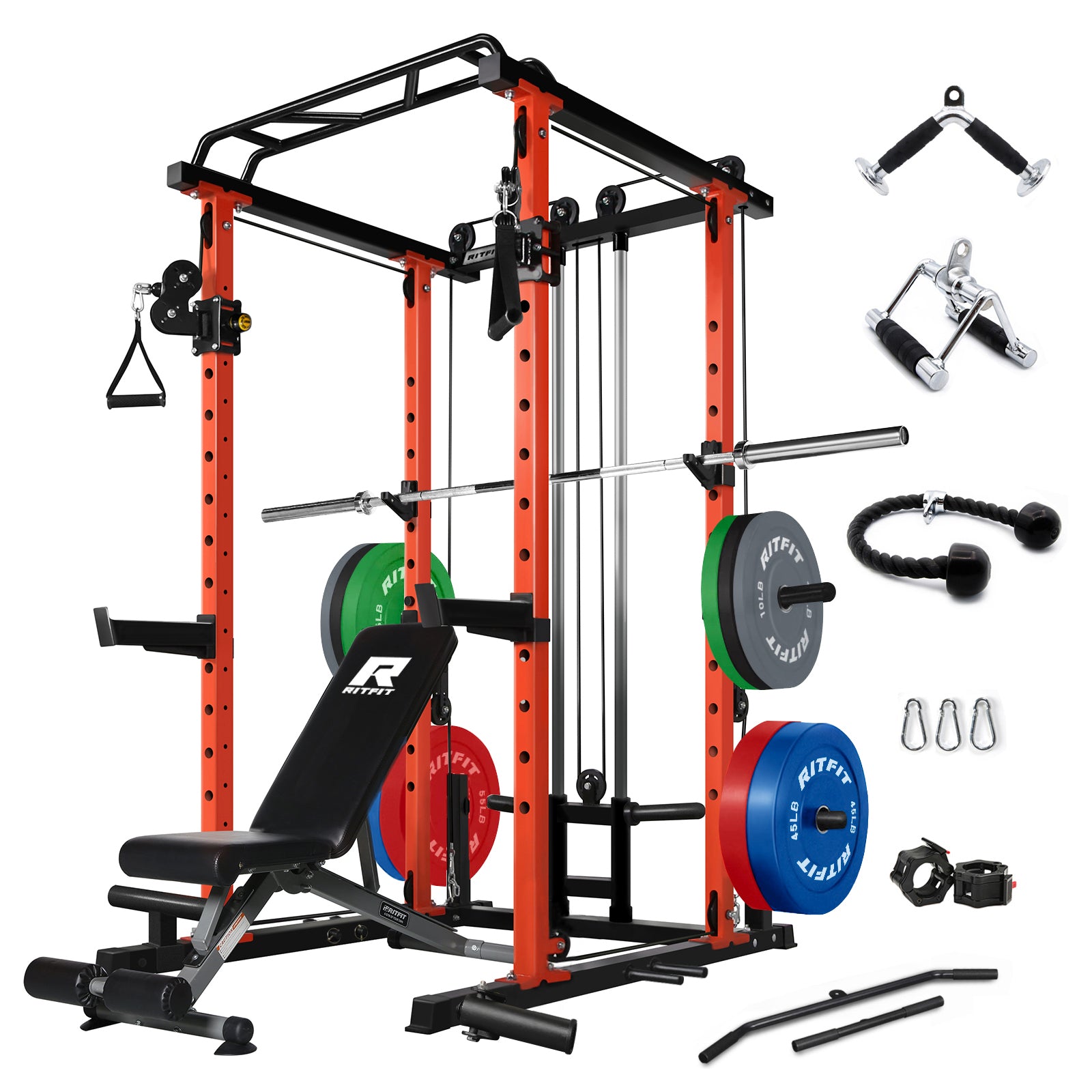 RitFit PPC03 Power Cage Home Gym Package | $1,659.99 | RitFit