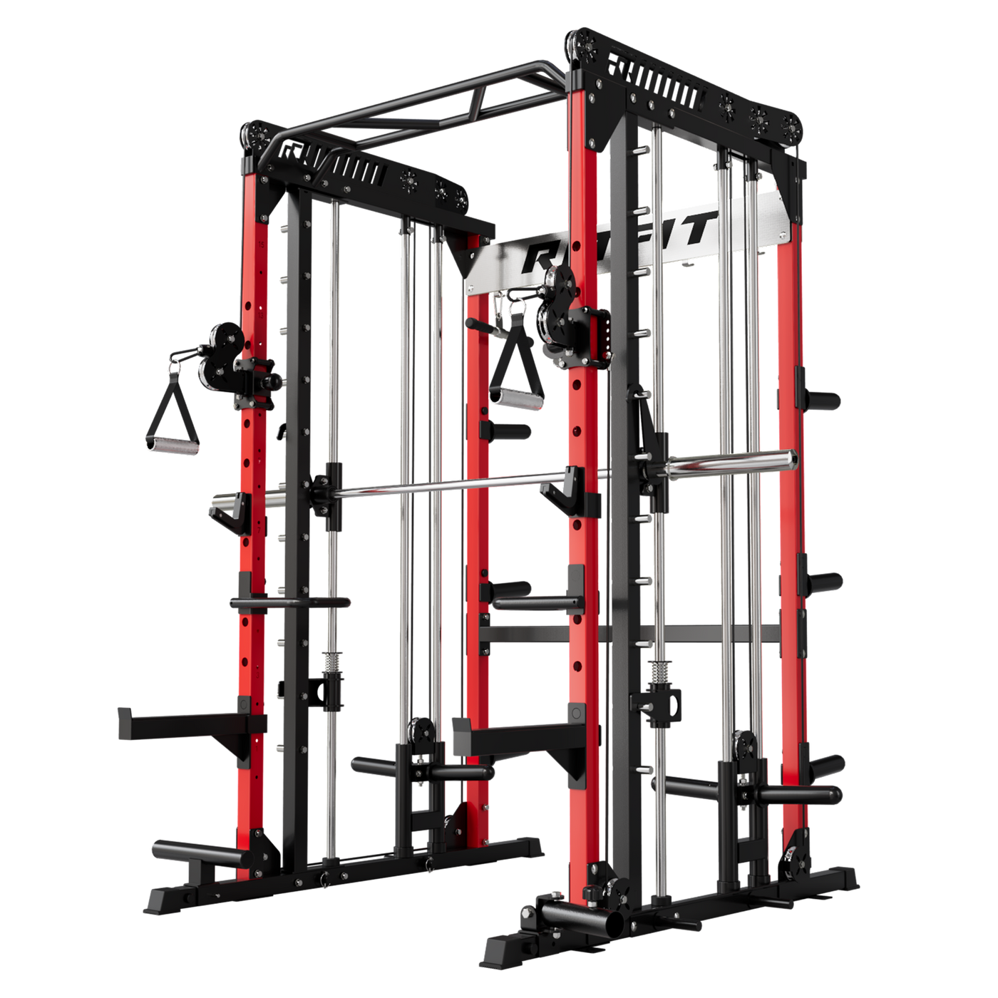 RitFit M1 PRO Multi-Functional Smith Machine with Cable Crossover Syst