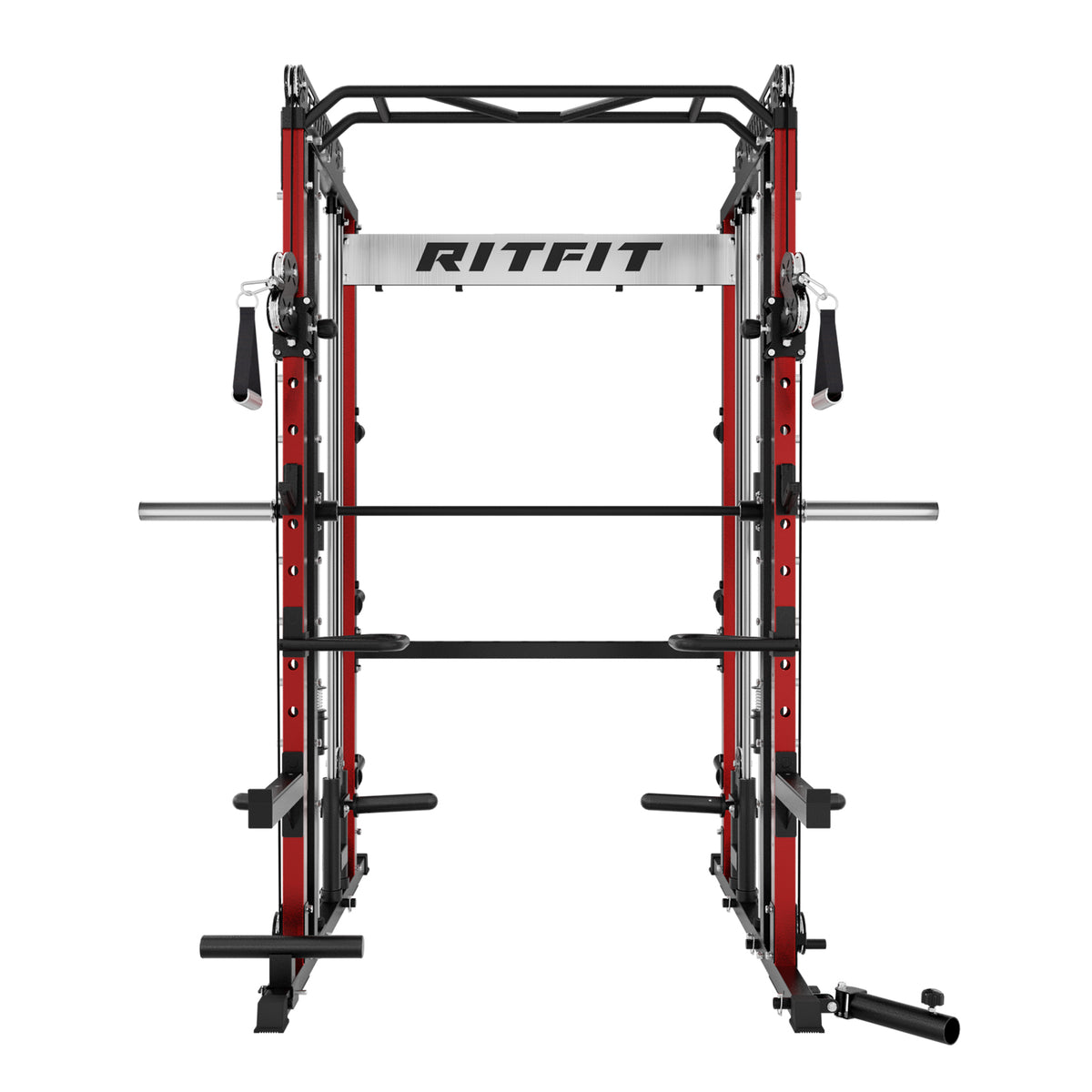 RitFit M1 PRO Multi-Functional Smith Machine with Cable Crossover Syst