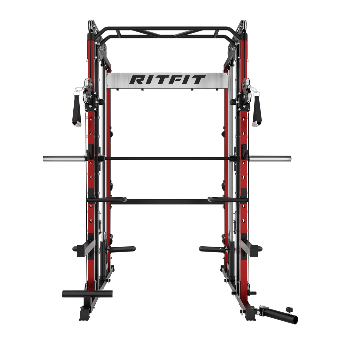 RitFit M1 PRO Multi-Functional Smith Machine with Cable Crossover Syst