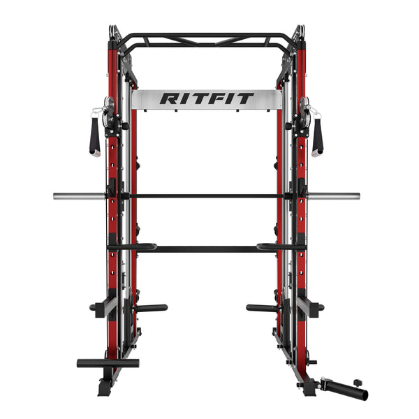 RitFit M1 PRO Multi-Functional Smith Machine with Cable Crossover Syst