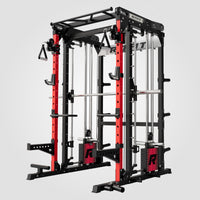RitFit PPC03 Power Rack & Cage with Cable Crossover - Home Gym Cable ...