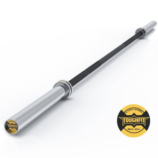 RitFit Olympic Weight Set Bars and Plates Weight Lifting Set