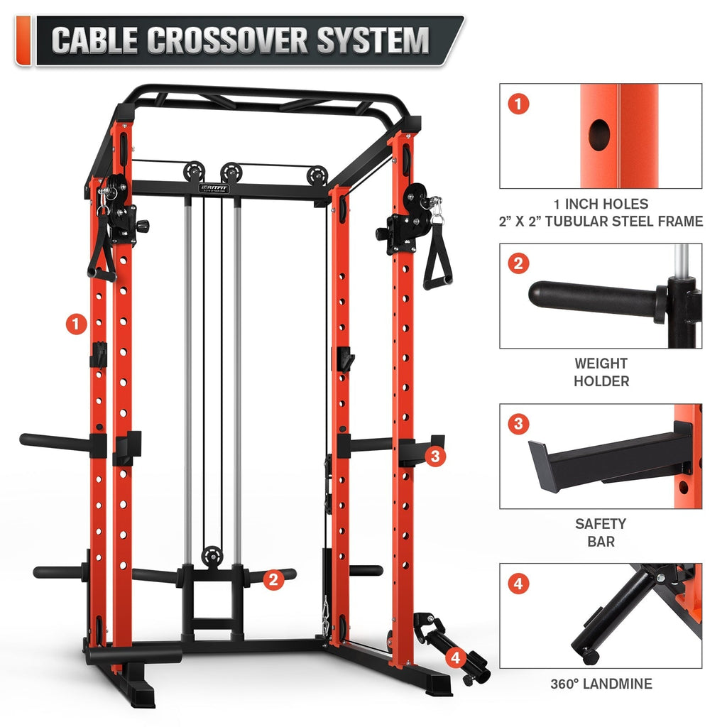 RitFit PPC03 Power Cage Home Gym Package | $1,659.99 | RitFit